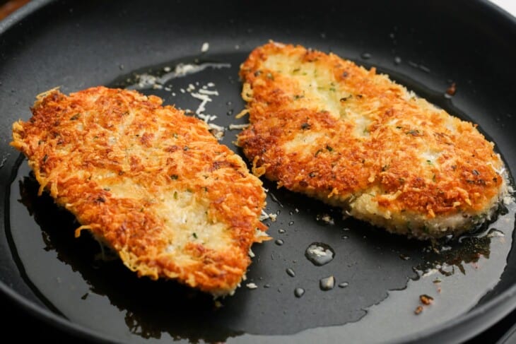 Crispy Crusted Chicken Romano - Little Sunny Kitchen