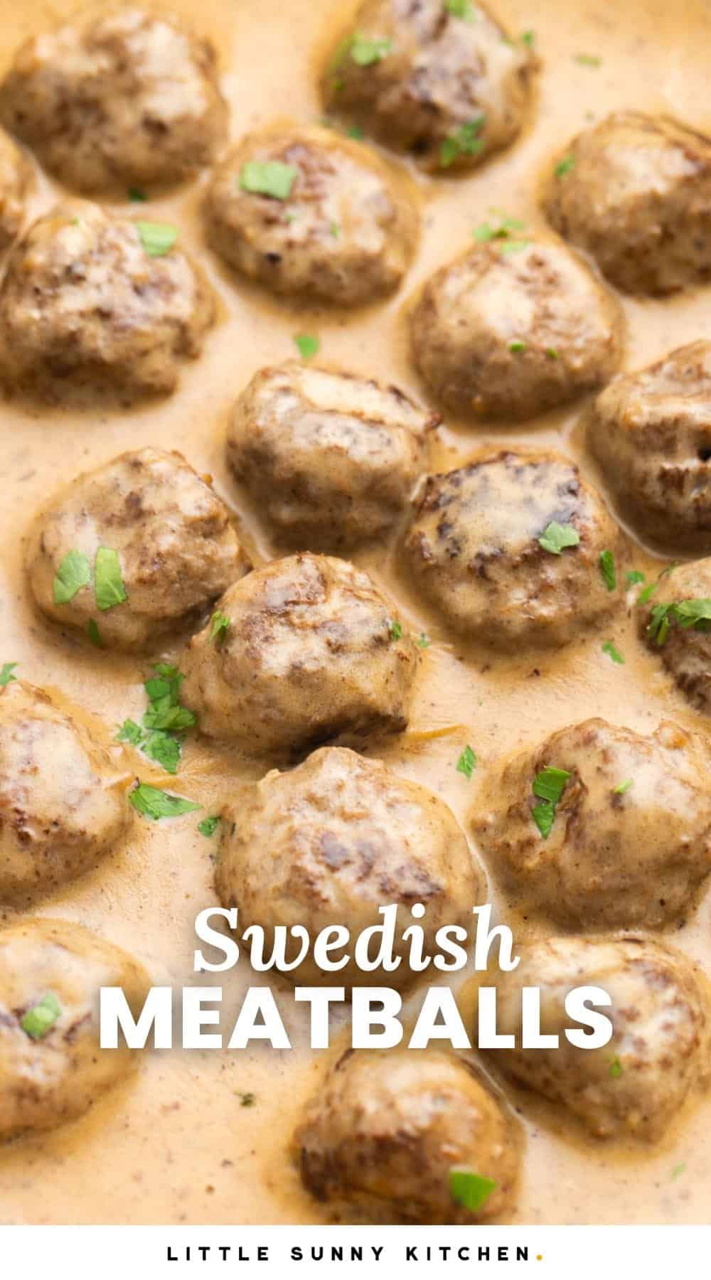Ikea Swedish Meatballs Recipe - Little Sunny Kitchen