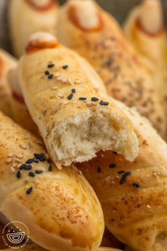 Halloween Witch Finger Breadsticks Recipe - Little Sunny Kitchen