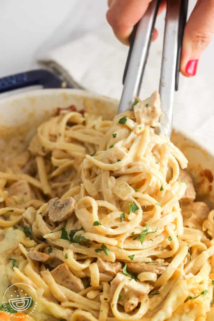 Easy Chicken Tetrazzini Recipe - Little Sunny Kitchen
