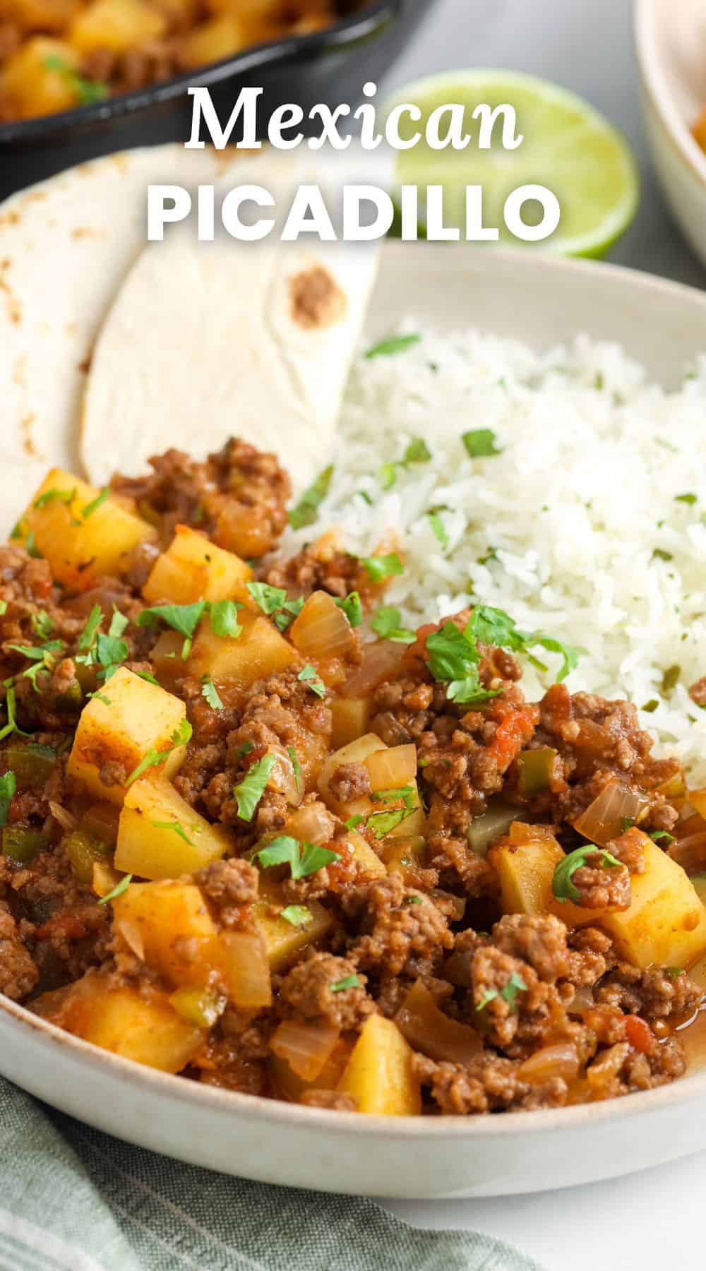 Easy Mexican Picadillo - Little Sunny Kitchen