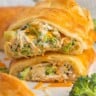 Cheesy Chicken And Broccoli Crescent Ring - Little Sunny Kitchen