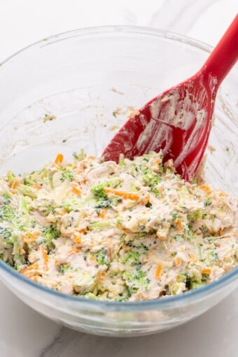 Cheesy Chicken And Broccoli Crescent Ring - Little Sunny Kitchen