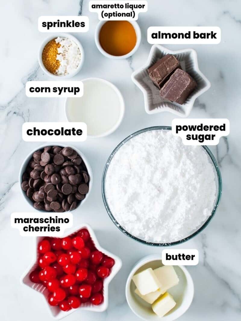 Homemade Cherry Cordials - Little Sunny Kitchen