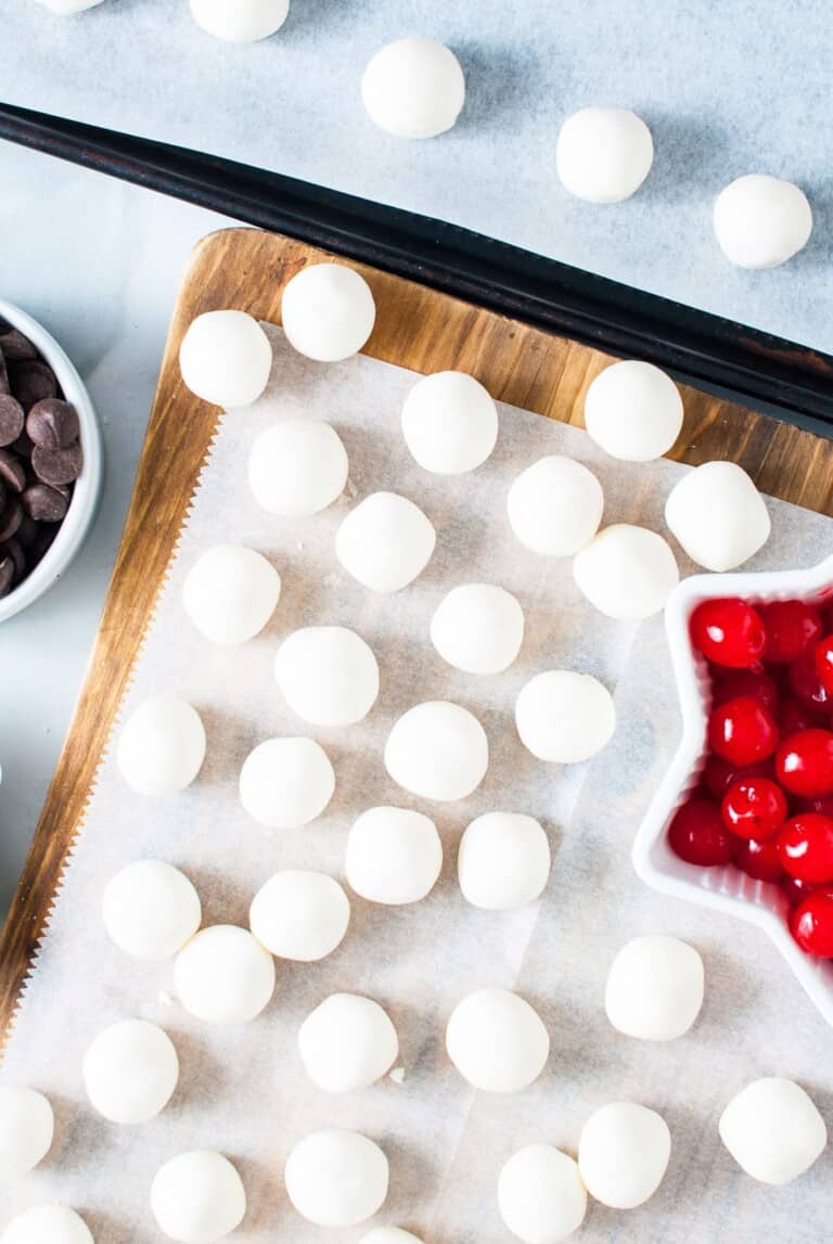 Homemade Cherry Cordials - Little Sunny Kitchen