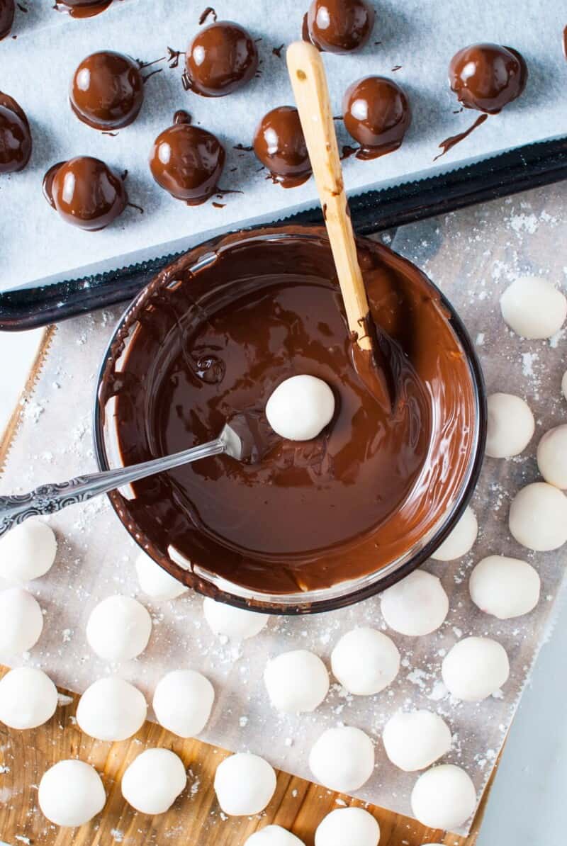 Homemade Cherry Cordials - Little Sunny Kitchen