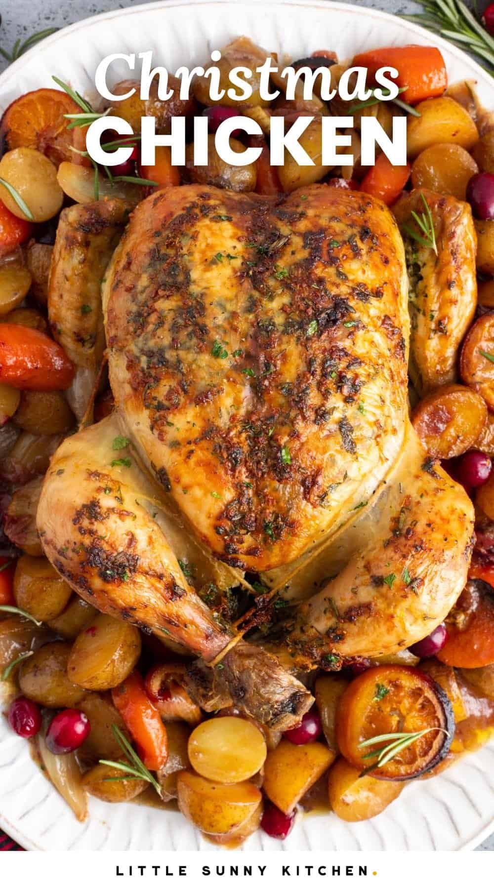 Easy Christmas Chicken Recipe - Little Sunny Kitchen