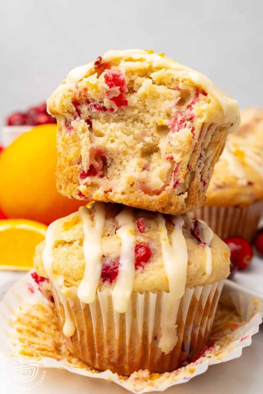 Delicious Cranberry Orange Muffins - Little Sunny Kitchen