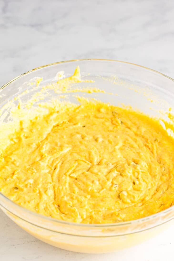 Hand Dipped Jalapeno Cheddar Corn Dogs - Little Sunny Kitchen