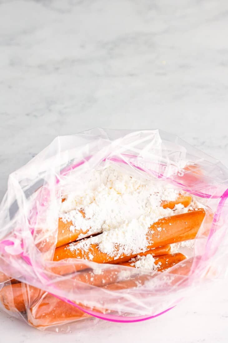 Hand Dipped Jalapeno Cheddar Corn Dogs - Little Sunny Kitchen