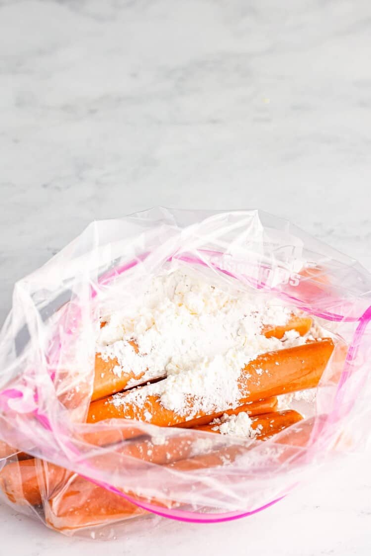 Hand Dipped Jalapeno Cheddar Corn Dogs - Little Sunny Kitchen