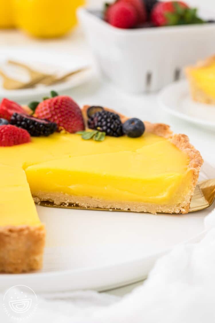 The Best Lemon Tart Recipe - Little Sunny Kitchen