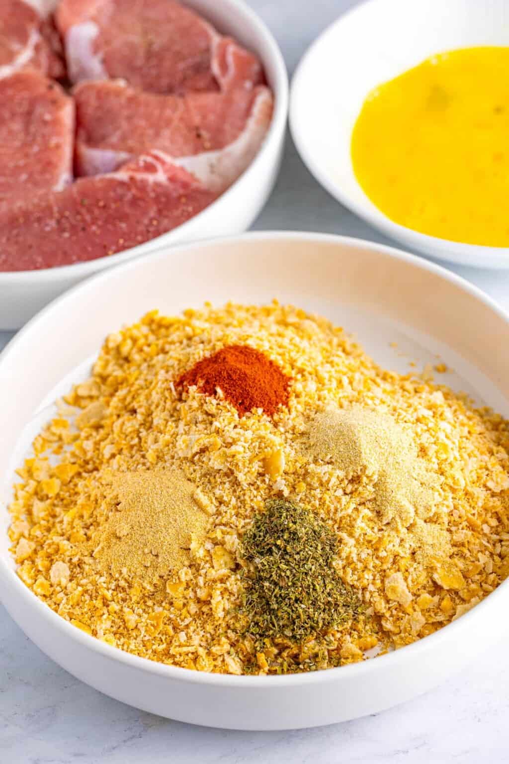 Easy Ritz Cracker Baked Pork Chops - Little Sunny Kitchen