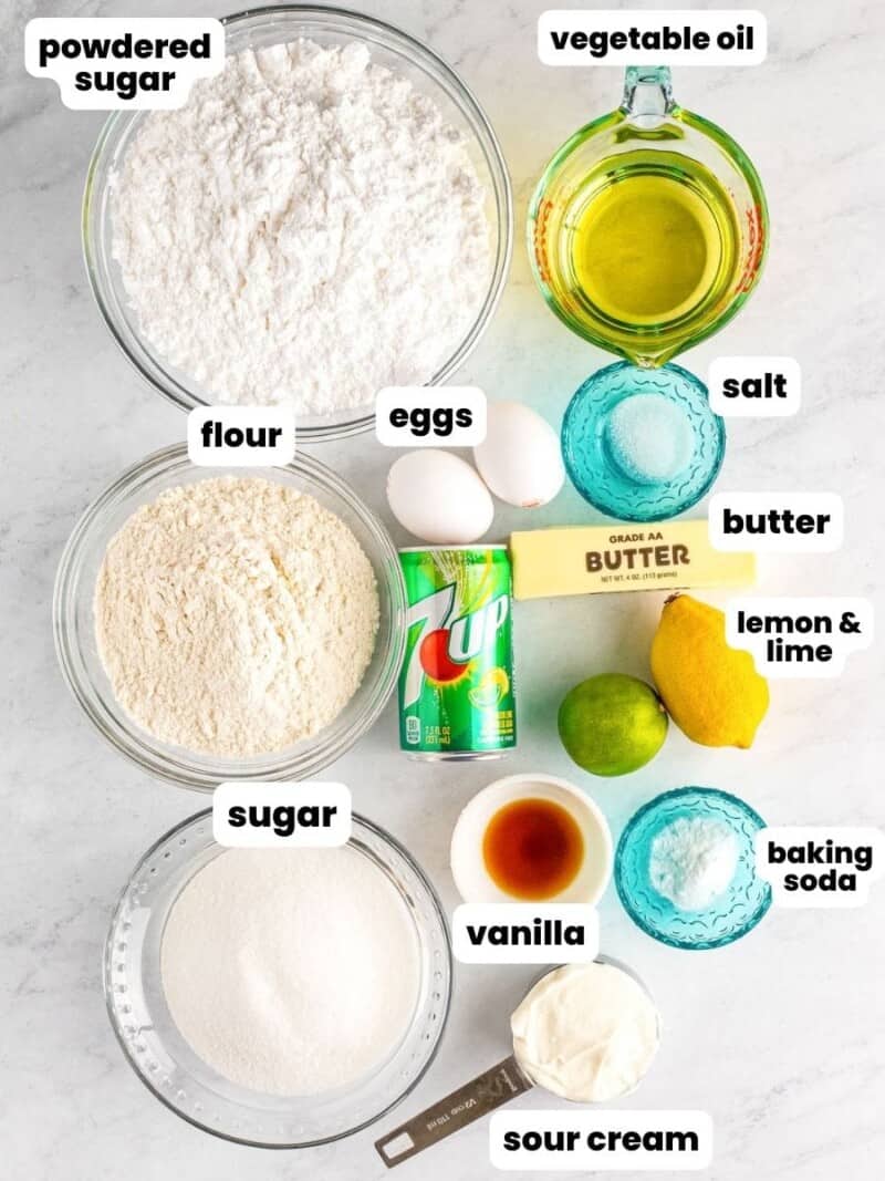 Sheet Pan 7Up Cake Recipe - Little Sunny Kitchen