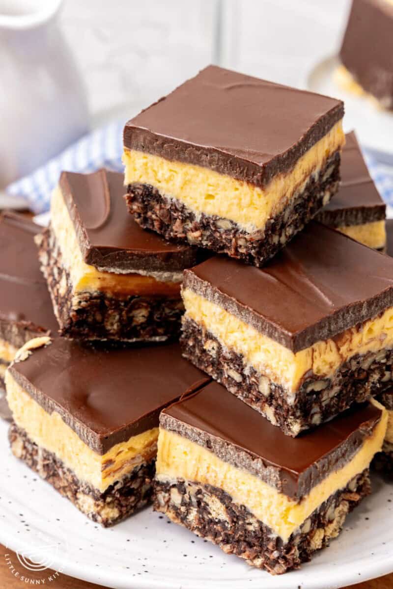 Nanaimo Bars Recipe - Little Sunny Kitchen