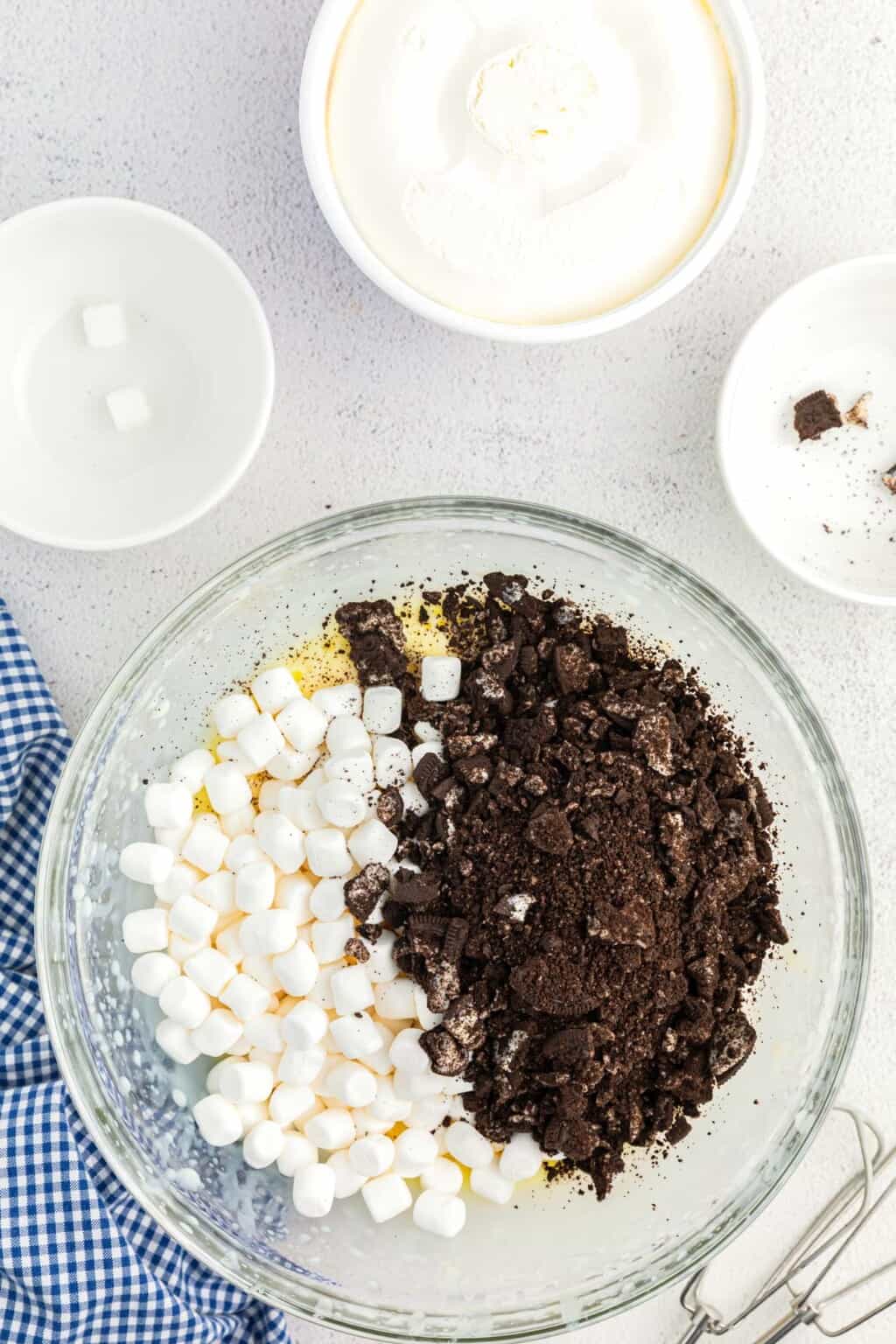 Easy Oreo Fluff Recipe - Little Sunny Kitchen