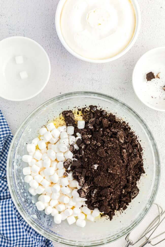 Easy Oreo Fluff Recipe - Little Sunny Kitchen