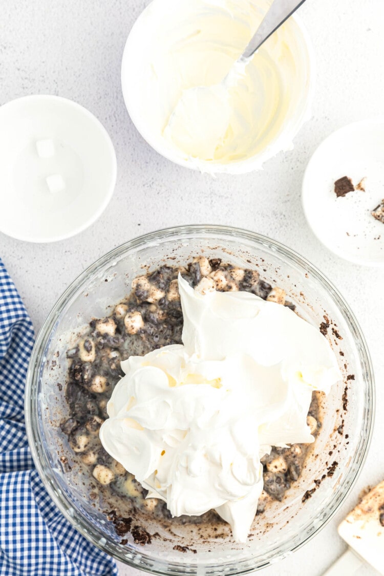 Easy Oreo Fluff Recipe - Little Sunny Kitchen