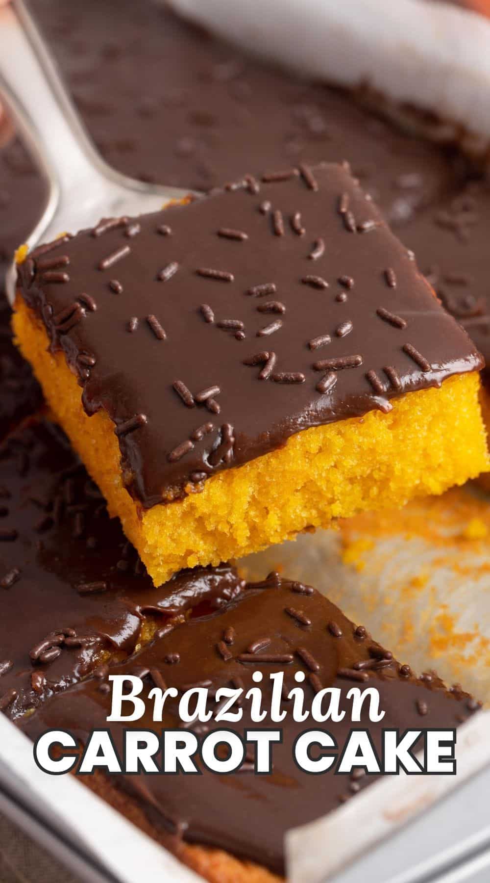 Brazilian Carrot Cake - Little Sunny Kitchen