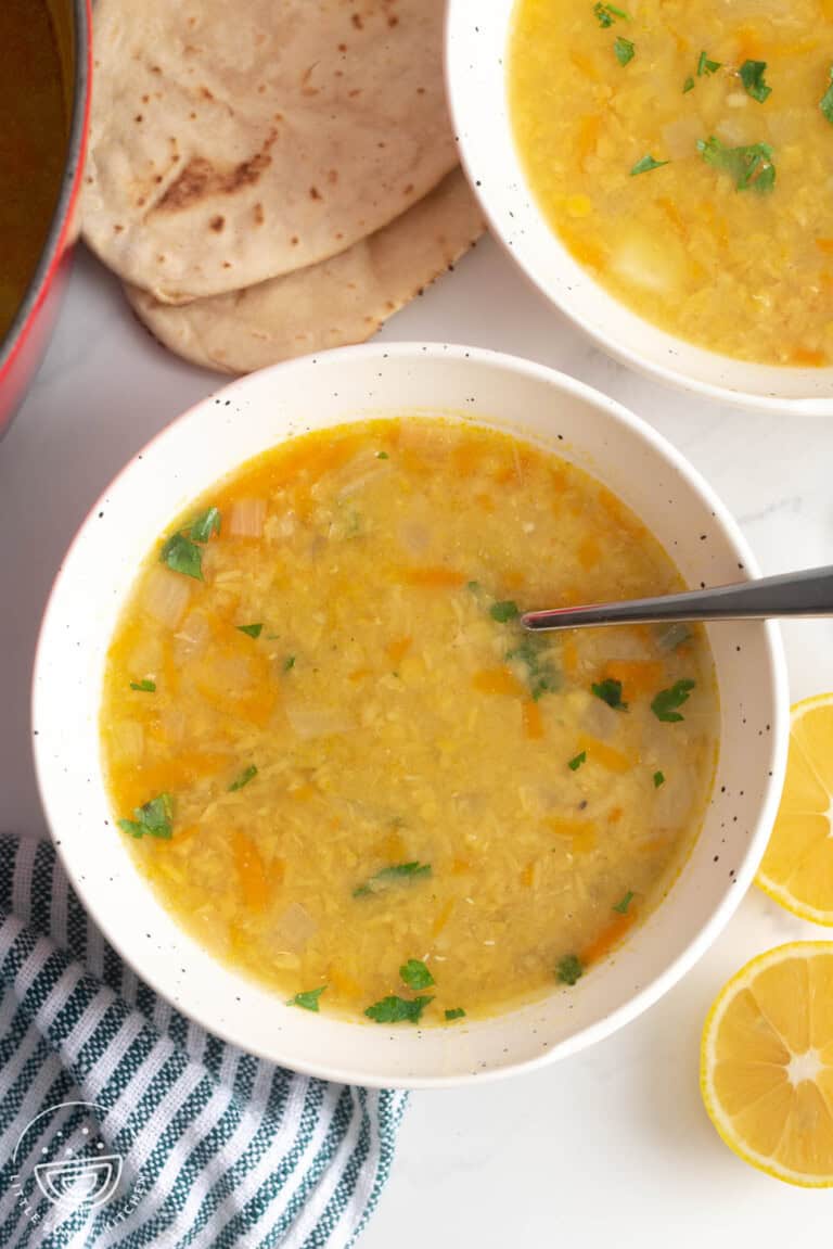 Easy Lebanese Lentil Soup - Little Sunny Kitchen