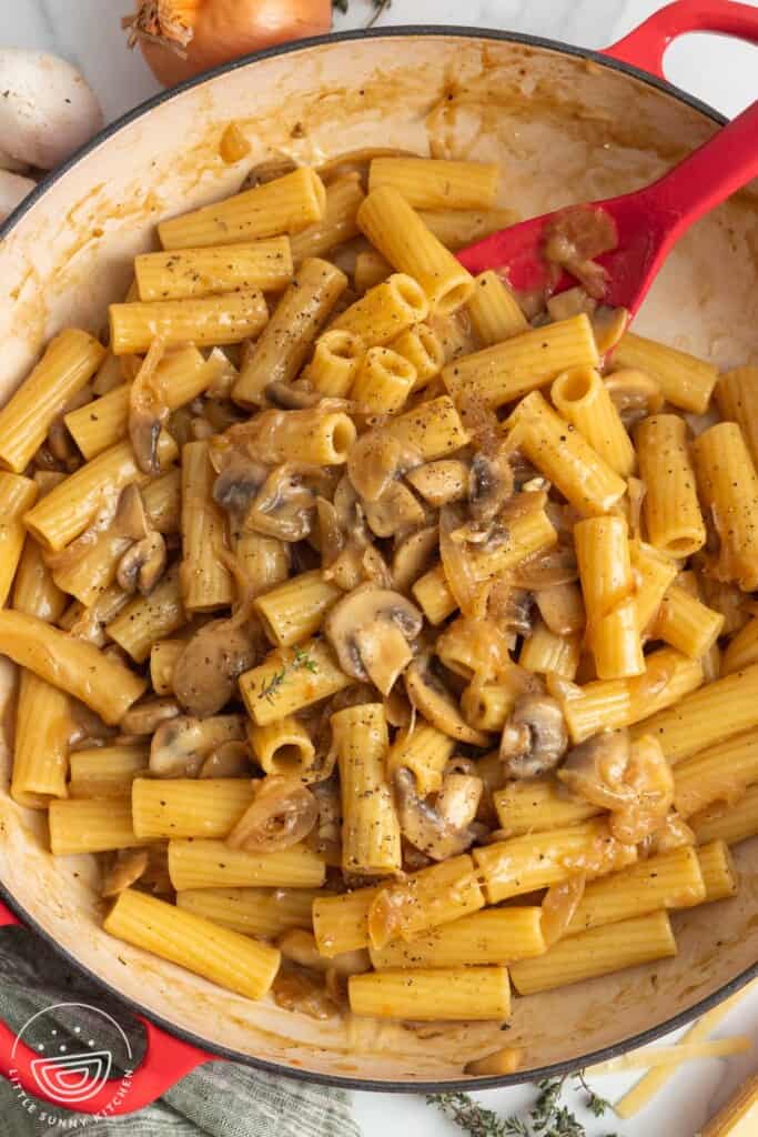 The Best French Onion Pasta Recipe - Little Sunny Kitchen