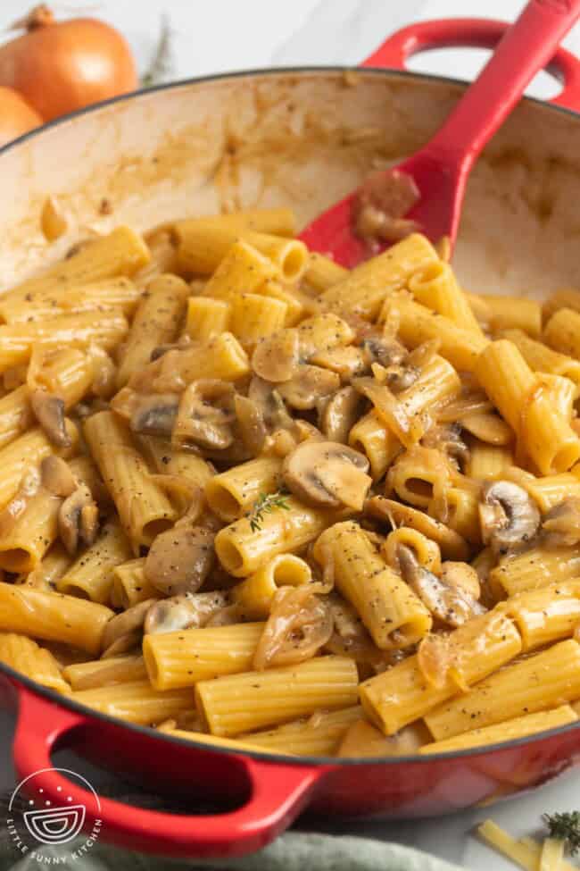 The Best French Onion Pasta Recipe - Little Sunny Kitchen