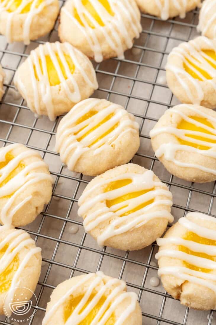 The Best Lemon Curd Cookies - Little Sunny Kitchen