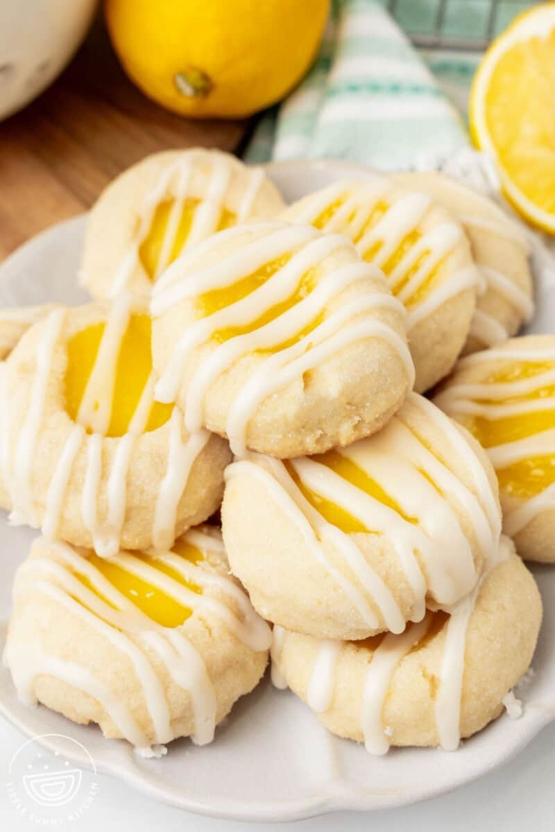 The Best Lemon Curd Cookies - Little Sunny Kitchen