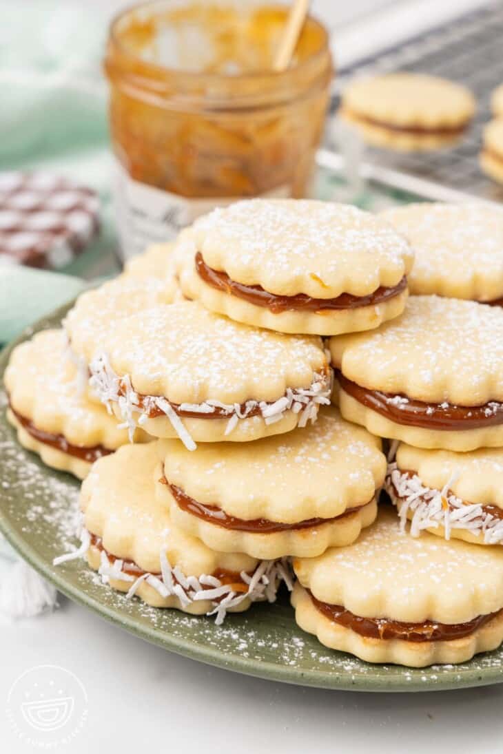 Alfajores Cookies Recipe - Little Sunny Kitchen