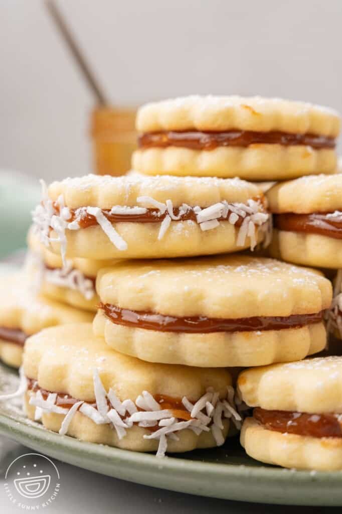 Alfajores Cookies Recipe - Little Sunny Kitchen