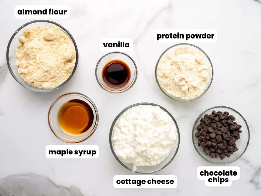 High Protein Cottage Cheese Cookie Dough - Little Sunny Kitchen