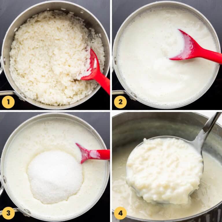 Creamy Lebanese Rice Pudding (Riz Bi Haleeb) - Little Sunny Kitchen