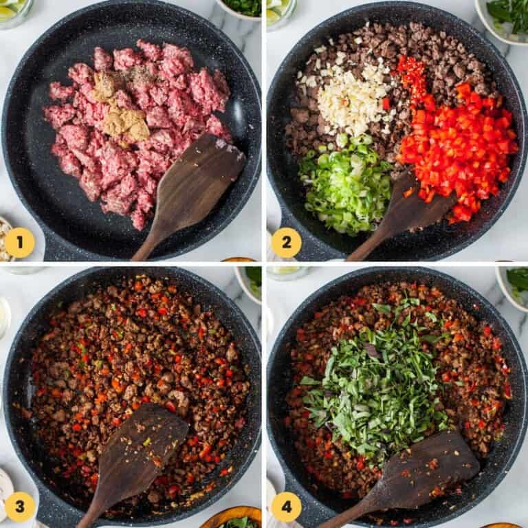 Pad Kra Pao (Thai Beef Stir Fry) - Little Sunny Kitchen