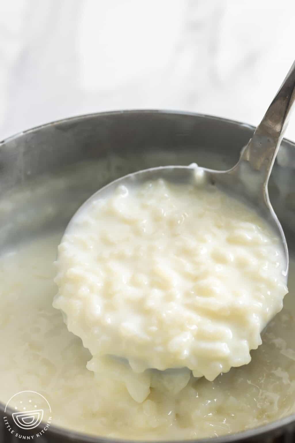 Creamy Lebanese Rice Pudding (Riz Bi Haleeb) - Little Sunny Kitchen