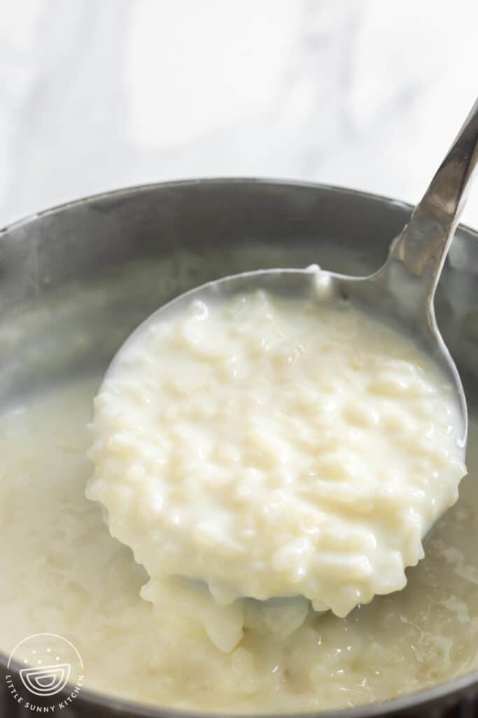 Creamy Lebanese Rice Pudding (Riz Bi Haleeb) - Little Sunny Kitchen