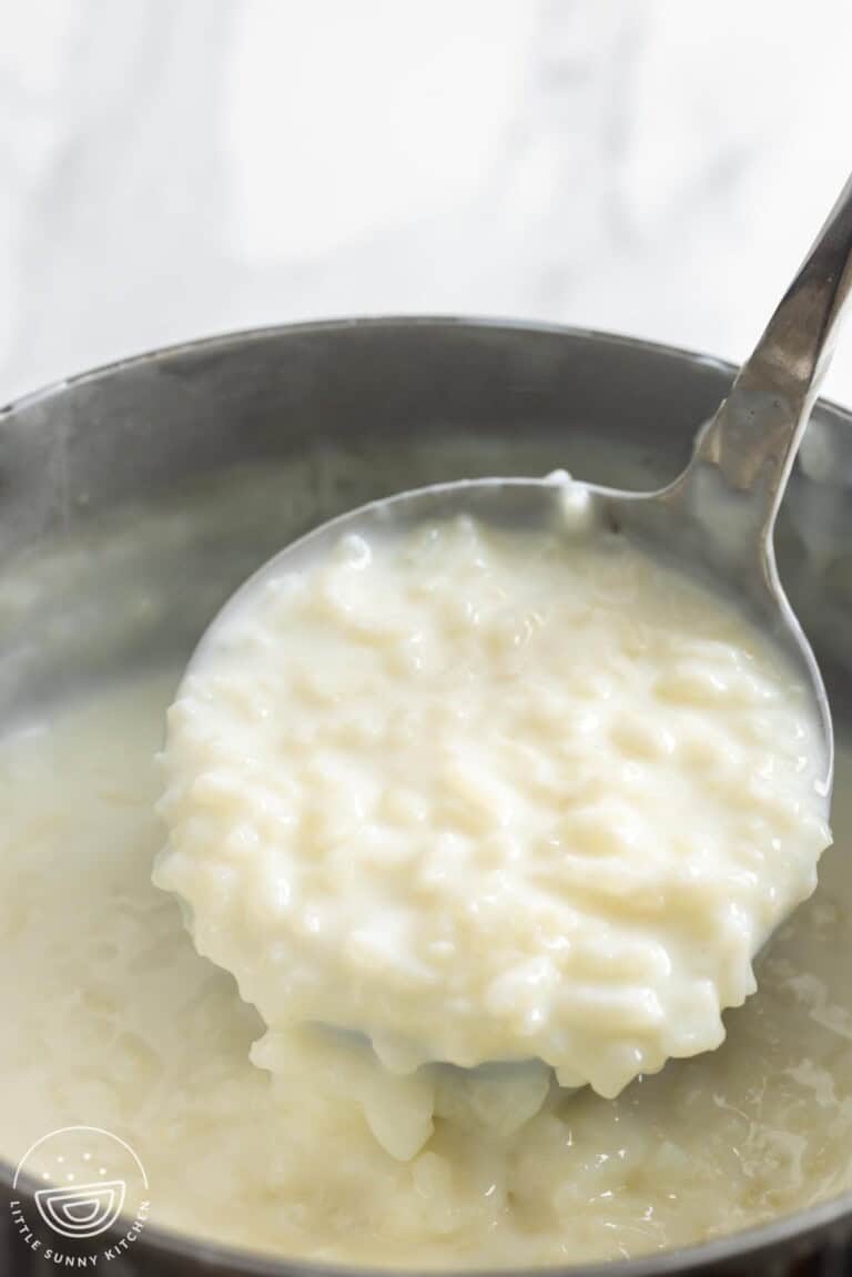 Creamy Lebanese Rice Pudding (Riz Bi Haleeb) - Little Sunny Kitchen