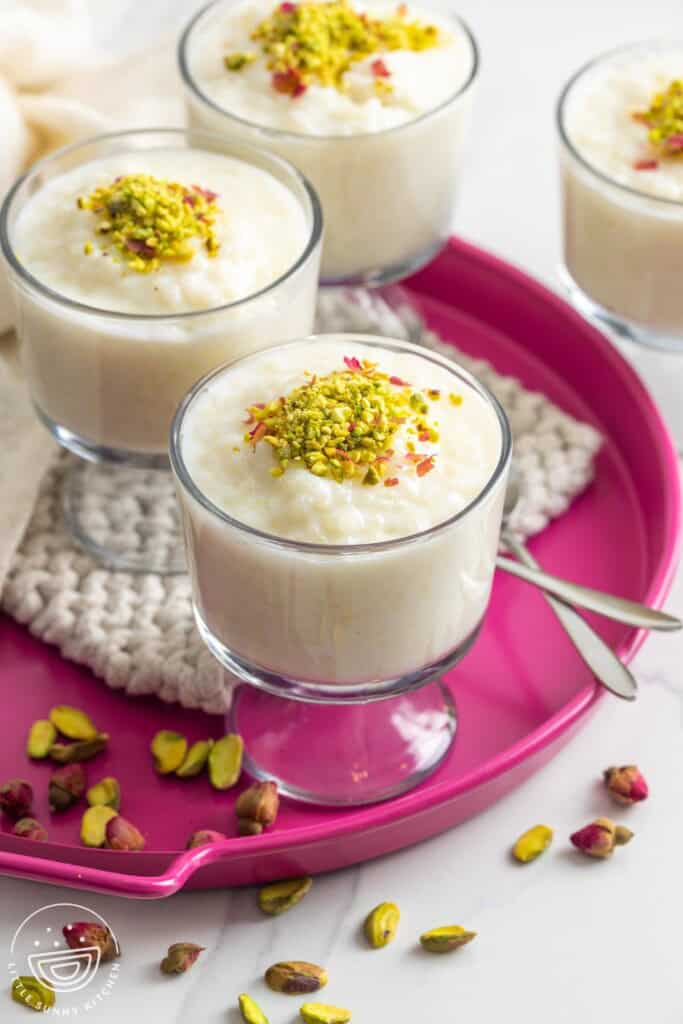 Creamy Lebanese Rice Pudding (Riz Bi Haleeb) - Little Sunny Kitchen