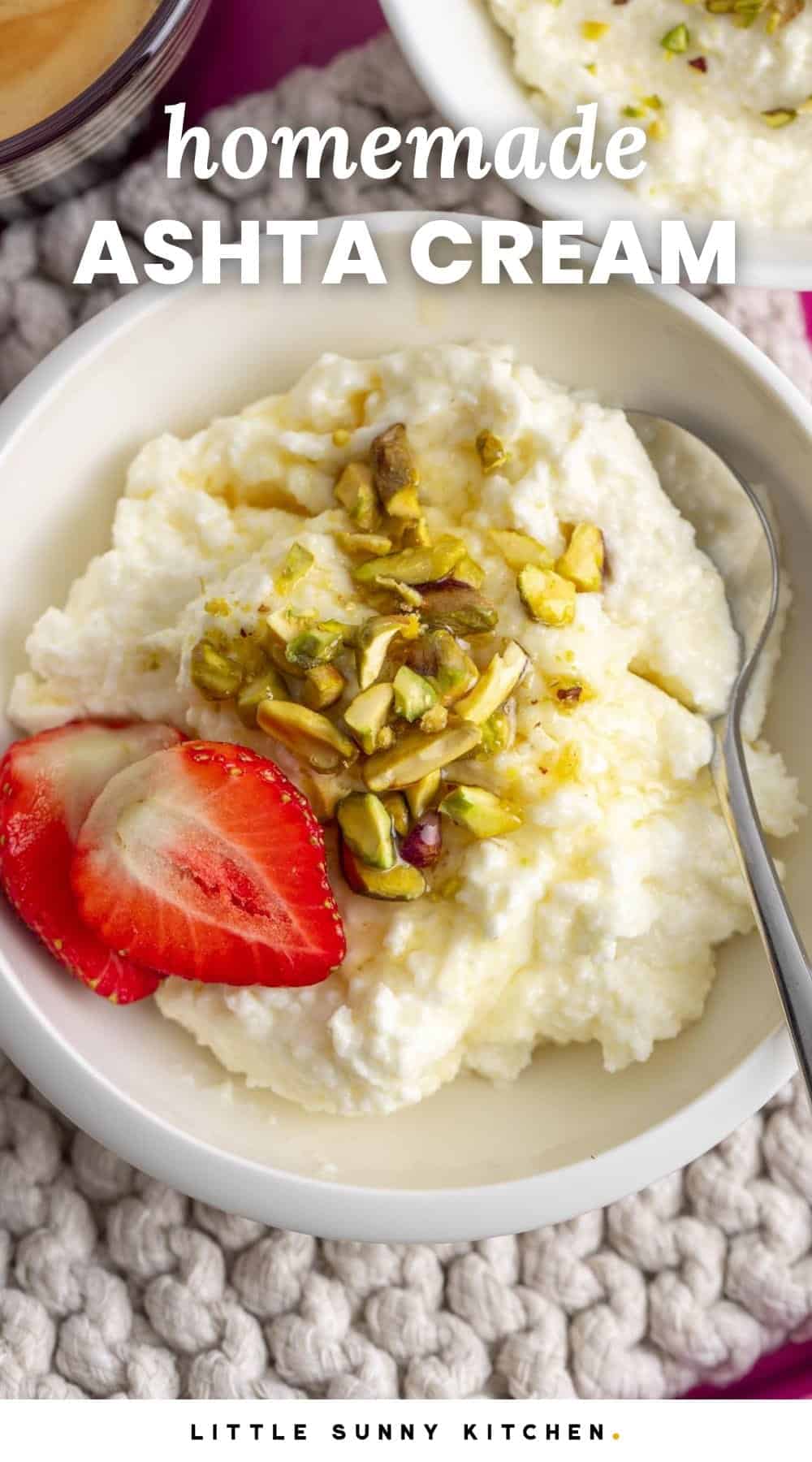 Easy Homemade Ashta Recipe - Little Sunny Kitchen