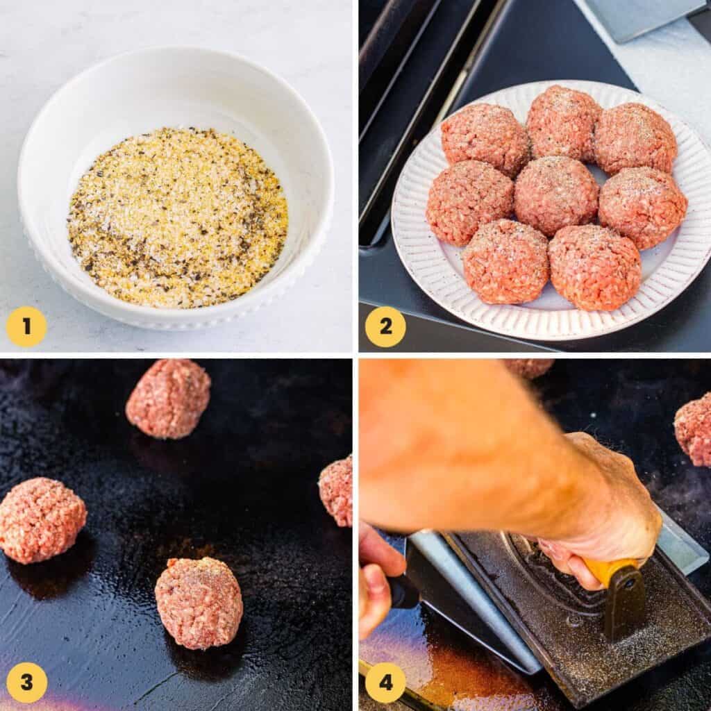 Easy Homemade Smash Burger Recipe - Little Sunny Kitchen