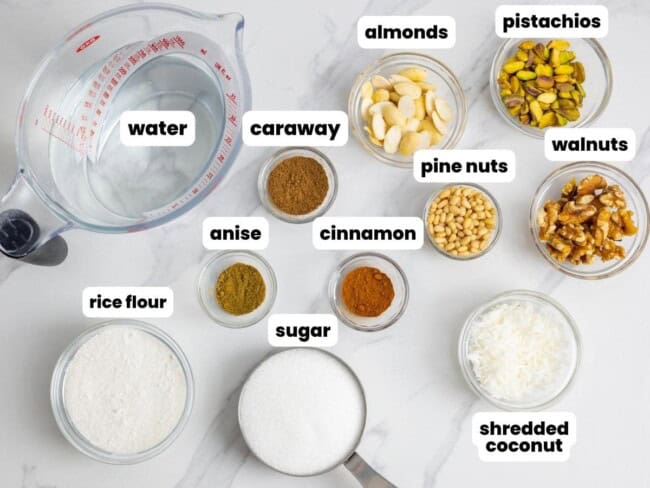 Lebanese Meghli (Caraway Pudding) - Little Sunny Kitchen