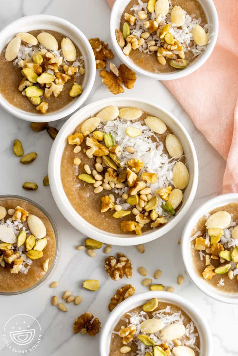 Lebanese Meghli (Caraway Pudding) - Little Sunny Kitchen