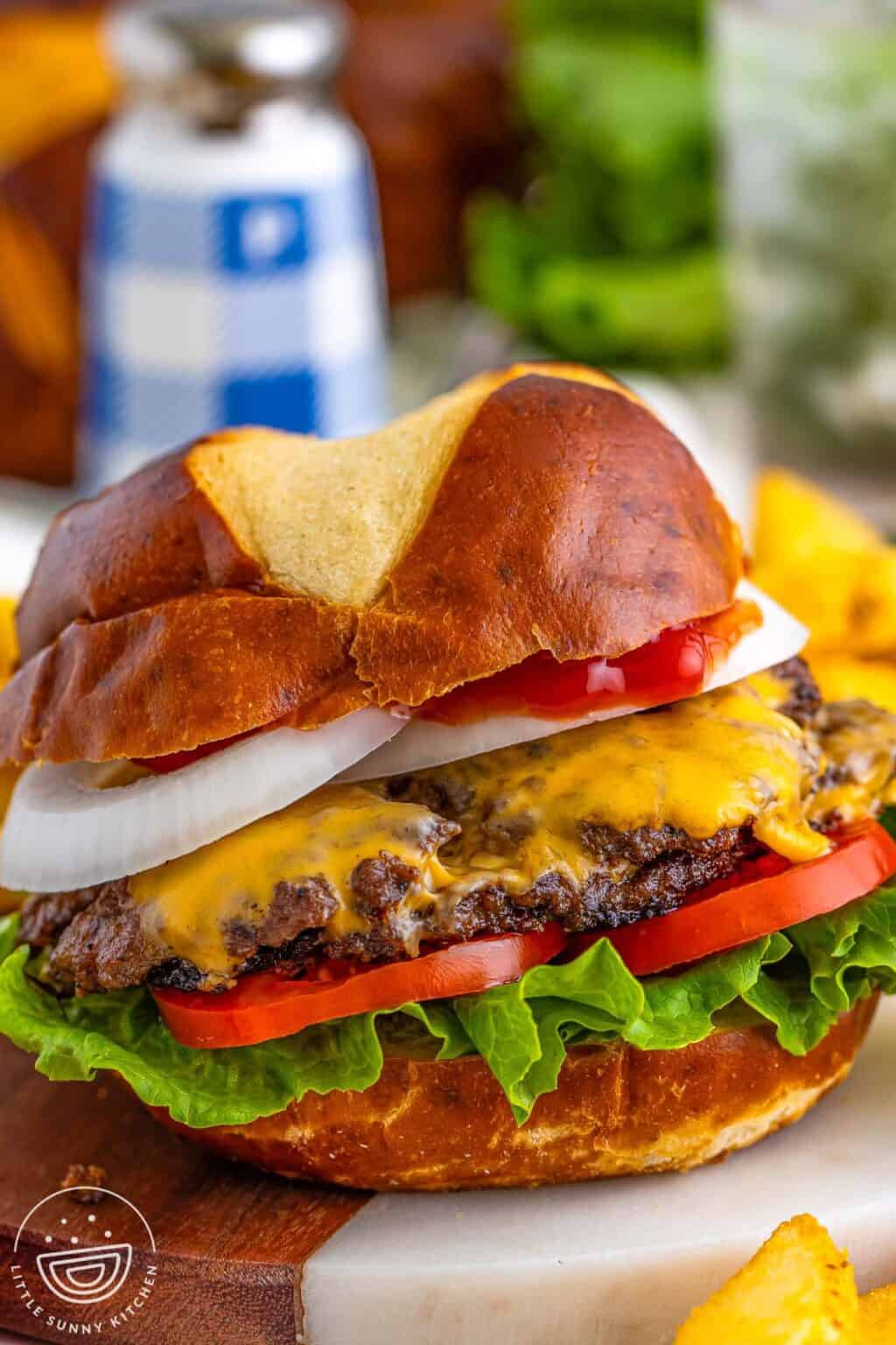 Easy Homemade Smash Burger Recipe - Little Sunny Kitchen