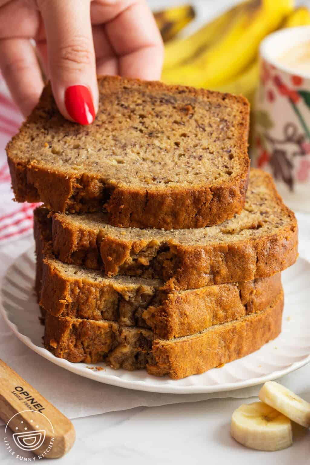 The Best Brown Butter Banana Bread - Little Sunny Kitchen