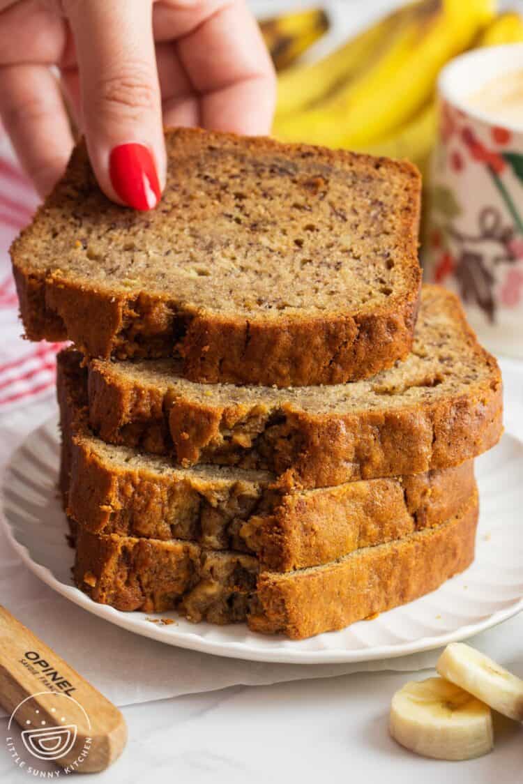 The Best Brown Butter Banana Bread - Little Sunny Kitchen