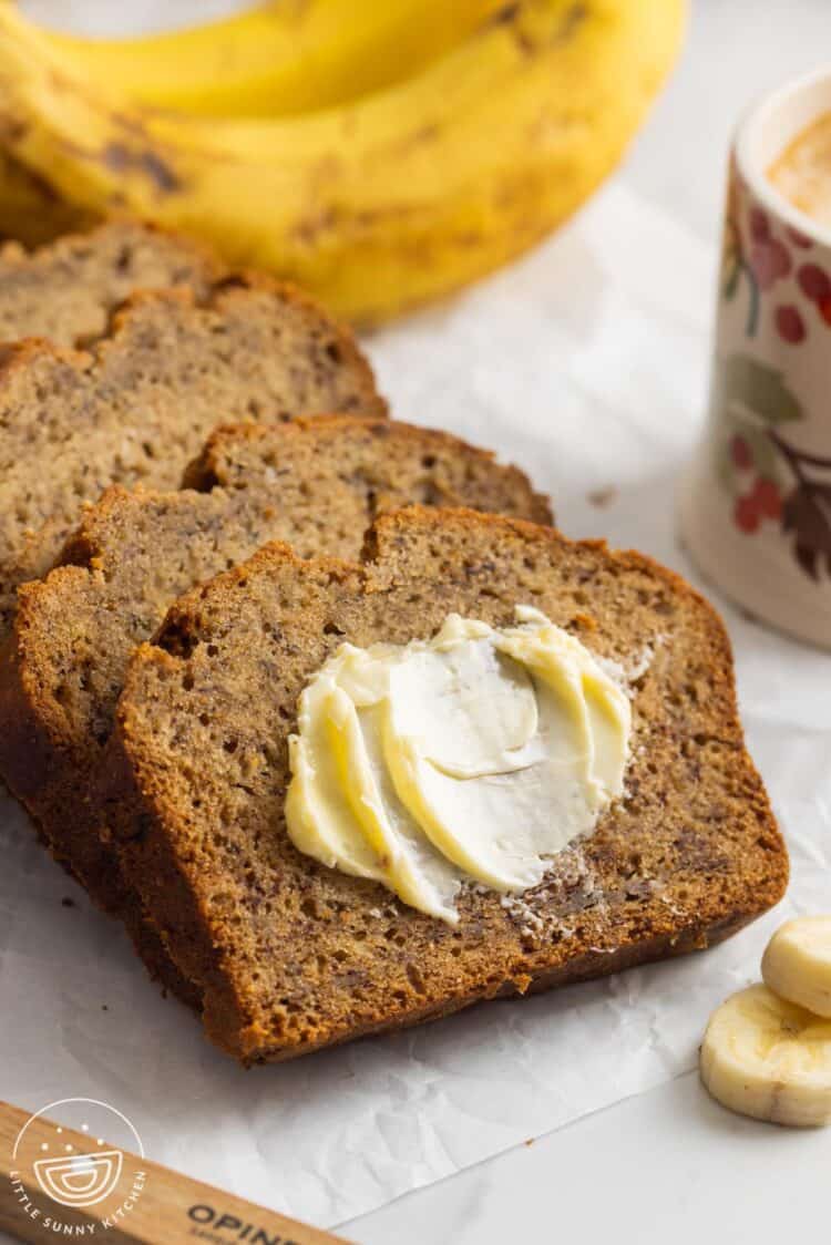 The Best Brown Butter Banana Bread - Little Sunny Kitchen