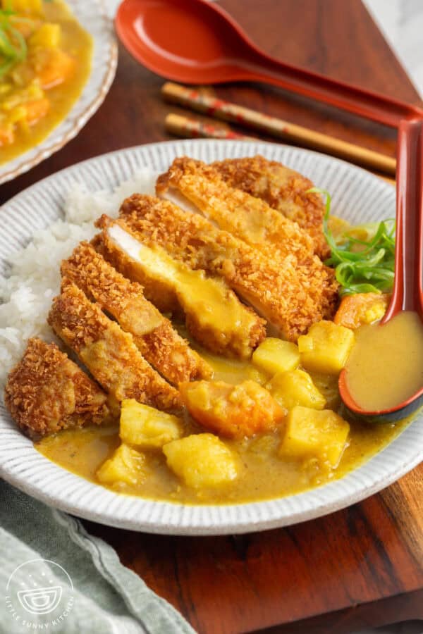 Japanese Chicken Katsu Curry - Little Sunny Kitchen