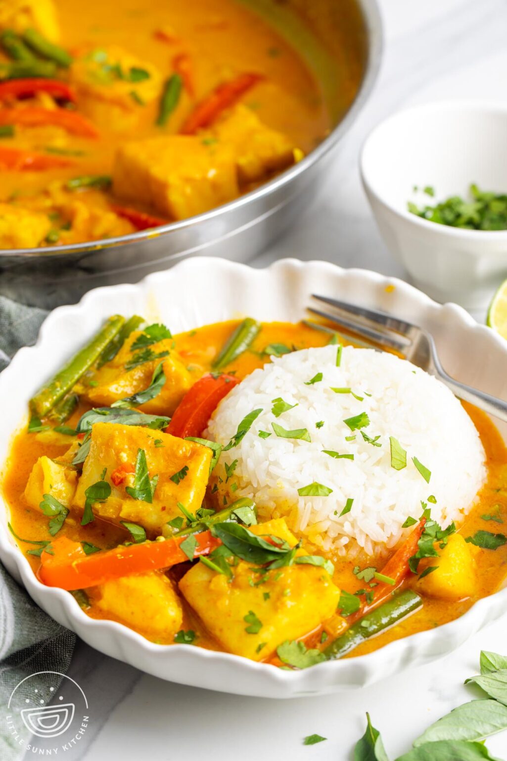 Thai Fish Curry Recipe - Little Sunny Kitchen