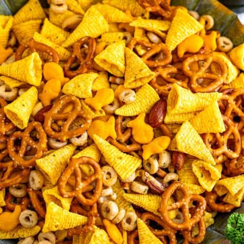 The Best Homemade Chex Mix Recipe - Little Sunny Kitchen