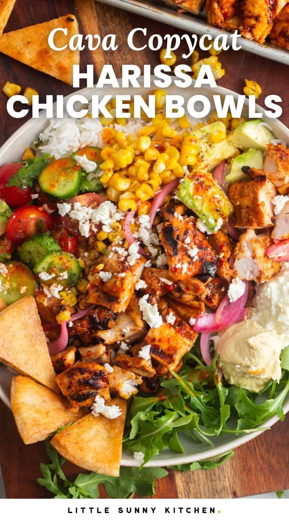 Delicious Grilled Harissa Chicken - Little Sunny Kitchen