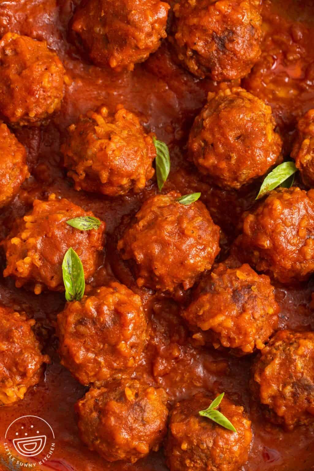 Porcupine Meatballs Recipe - Little Sunny Kitchen